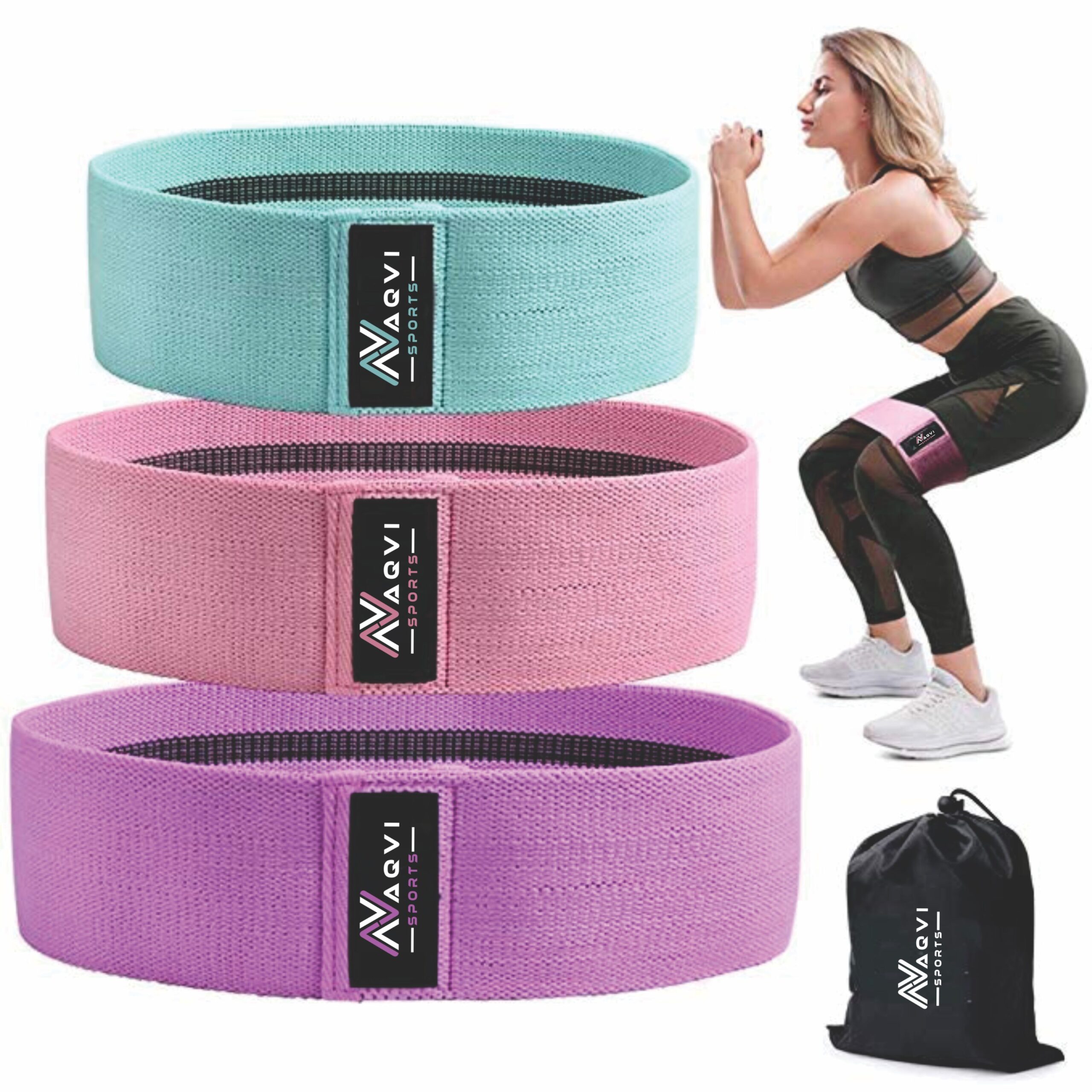 Resistance Bands for Legs and But – NAQVI SPORTS